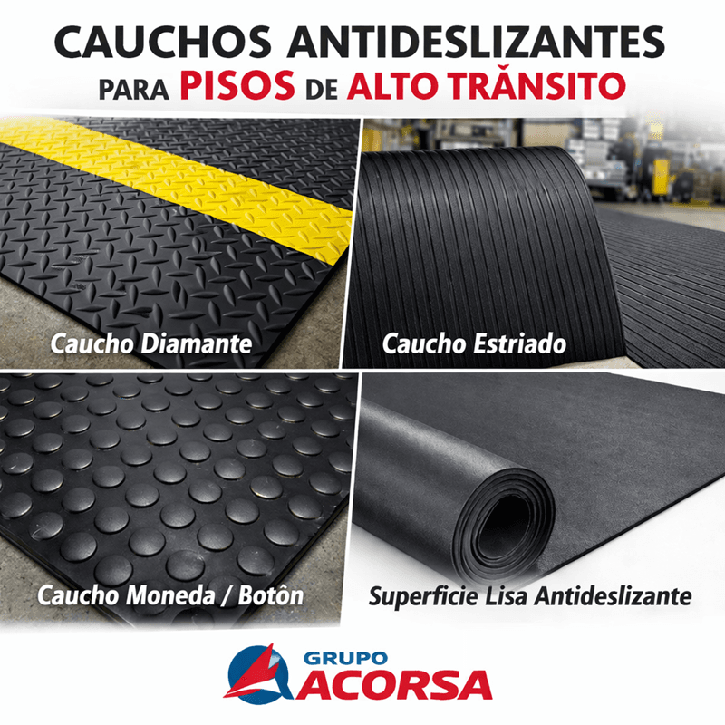 Planchas de Caucho y Silicona en Perú | Resistentes Acorsa